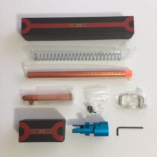 Nerf Worker Retaliator Orange Metal Gen.2 Stefan Kit (Power Edition ...