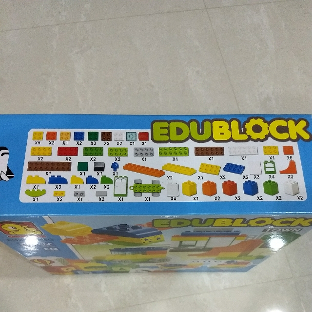 Brand New Oxford EduBlock Town EB2247-SG, Hobbies & Toys, Toys & Games ...