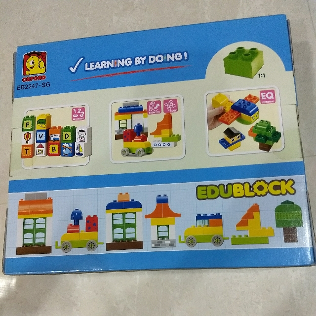 Brand New Oxford EduBlock Town EB2247-SG, Hobbies & Toys, Toys & Games ...