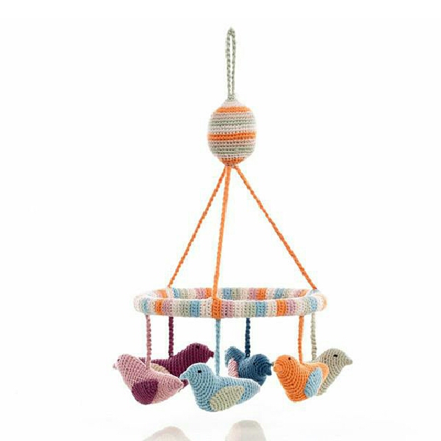 Pebble Nursery - Mobile Organic Birds, Babies & Kids, Bathing ...