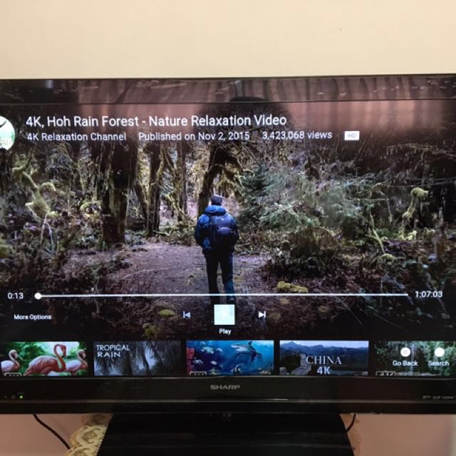 Sharp Aquos 40 inch LCD TV, TV & Home Appliances, TV & Entertainment, TV on Carousell