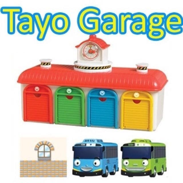 Tayo Garage Set (Comes with Tayo and Rogi), Hobbies & Toys, Toys ...