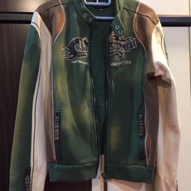 Vintage Energie Motorcycle Jacket, Men's Fashion, Coats, Jackets and ...