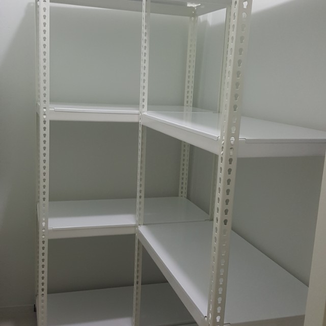 Boltless rack L shape, Furniture & Home Living, Furniture, Shelves ...