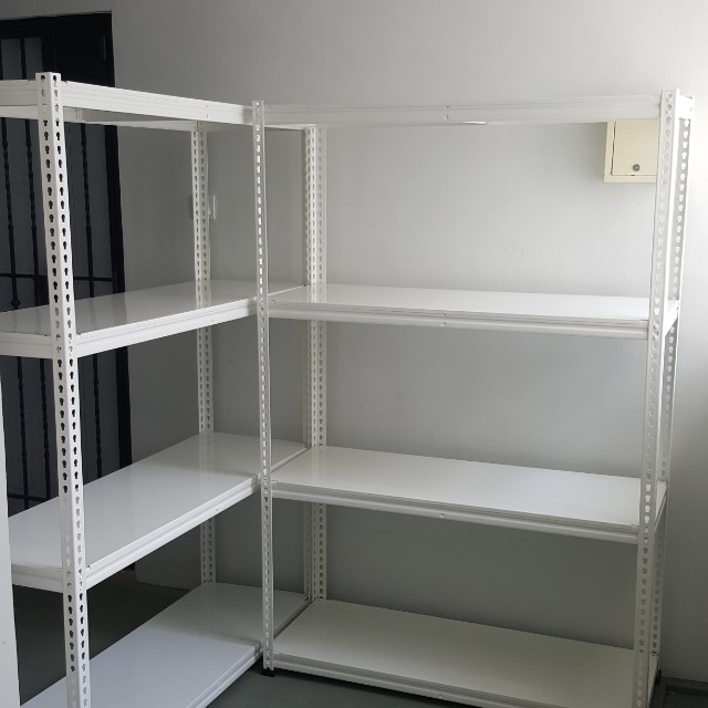Boltless rack L shape, Furniture & Home Living, Furniture, Shelves ...