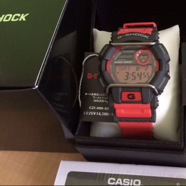 Venta > casio g shock gd 400 manual > en stock