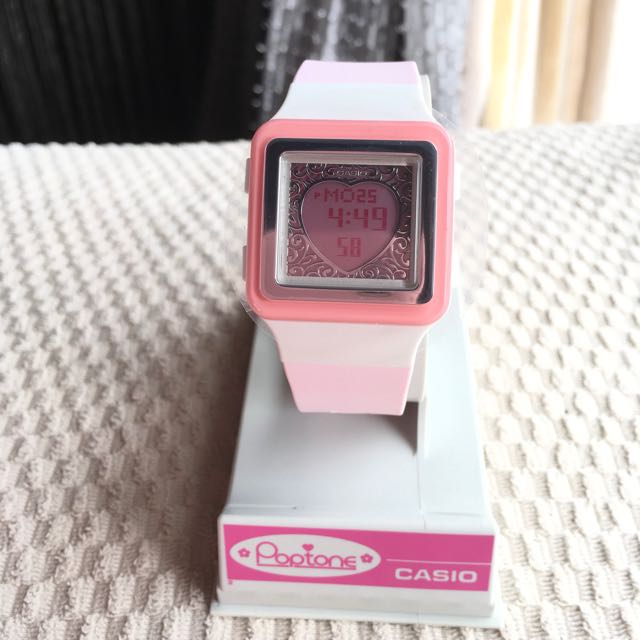 CASIO Poptone series watch with heart shape dial (LDF-21-4AV), Mobile ...
