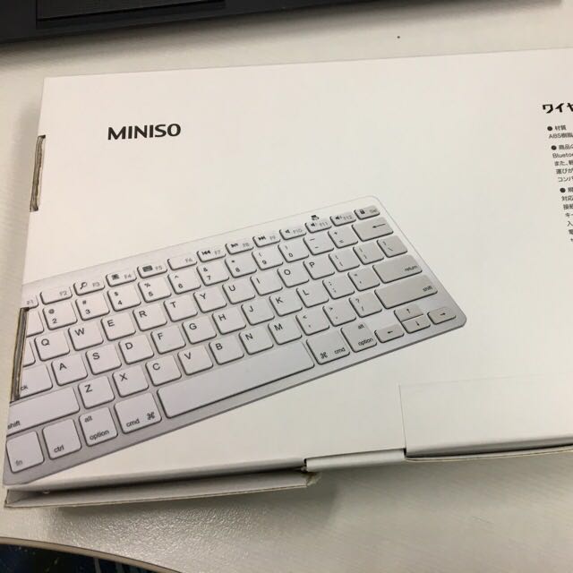 Miniso Bluetooth Keyboard Computers And Tech Parts And Accessories Computer Keyboard On Carousell