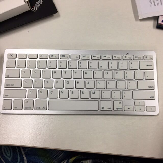 Miniso Bluetooth Keyboard Computers And Tech Parts And Accessories Computer Keyboard On Carousell