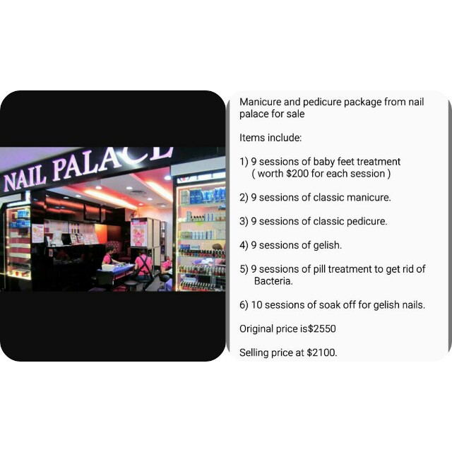 Nail palace package, Beauty & Personal Care, Hands & Nails on Carousell
