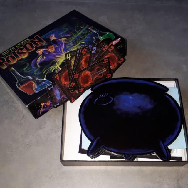 Reiner Knizia's Poison Board Game, Hobbies & Toys, Toys & Games on ...