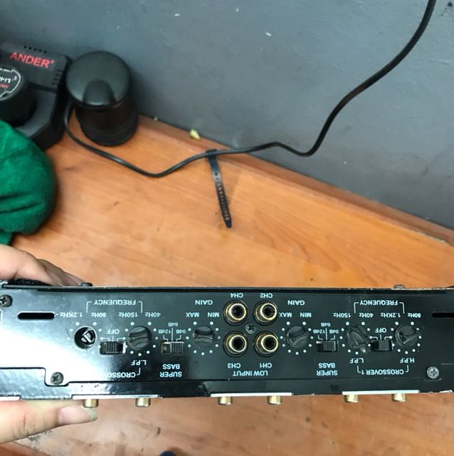 Rodek SM-7540 4 Channel Amplifier, Car Accessories on Carousell