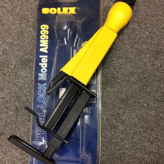 Solex Pedal Lock, Auto Accessories on Carousell