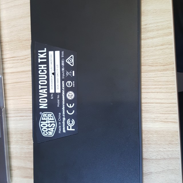 CM Storm Novatouch TKL Keyboard (Silenced Topre), Computers & Tech ...