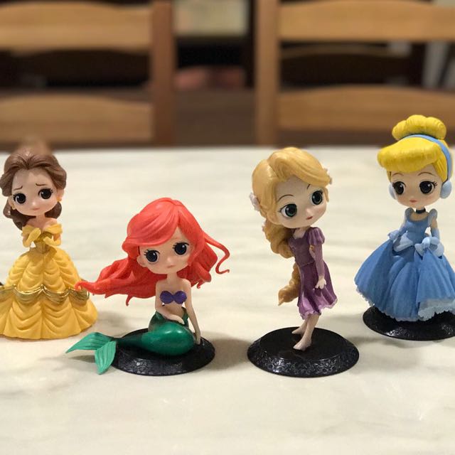 Disney Princess Figurines (Set of 6), Hobbies & Toys, Toys & Games on ...