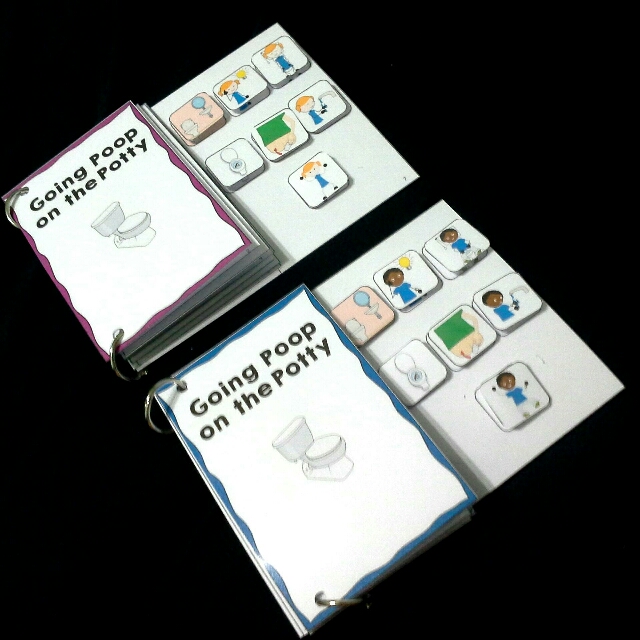 DIY Potty Training Interactive Social Story (Girl version), Babies ...