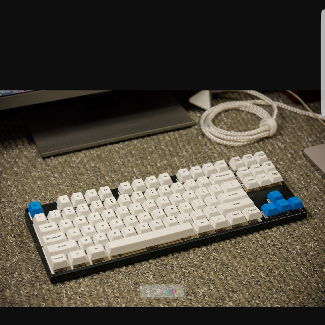 Enjoypbt White Fox Keycaps, Computers & Tech, Parts & Accessories ...