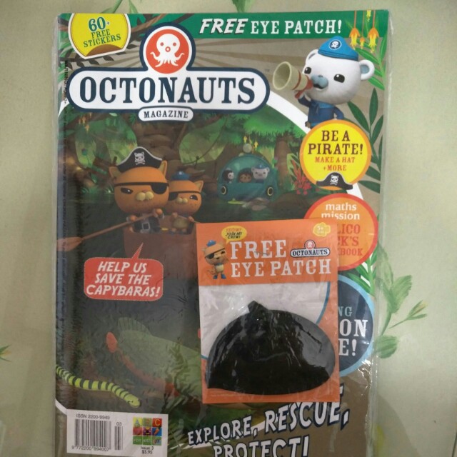 Set of 5 Octonauts activity/sticker books, Hobbies & Toys, Toys & Games ...