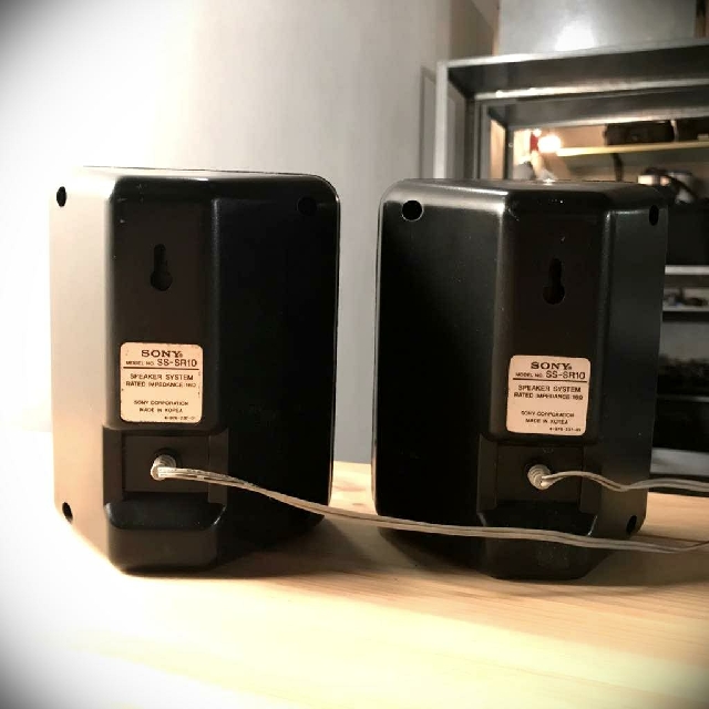 Sony SS-SR10 Surround Speakers System Pair, Audio, Soundbars, Speakers ...