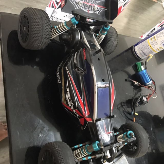Tamiya DF03 Dark Impact Hopped up roller, Hobbies & Toys, Toys & Games ...