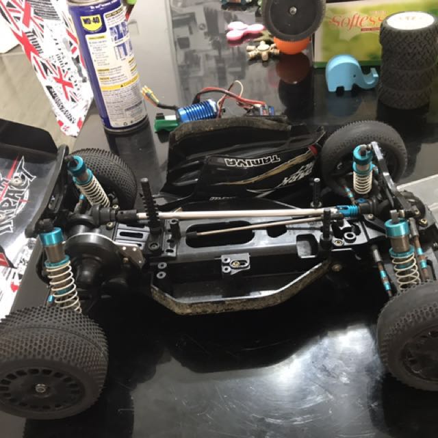 Tamiya DF03 Dark Impact Hopped up roller, Hobbies & Toys, Toys & Games ...