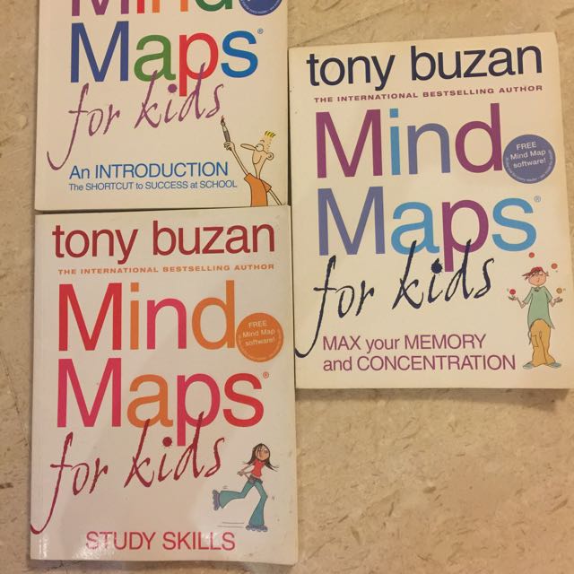 Tony Busan Mind Maps Books, Hobbies & Toys, Books & Magazines, Children ...