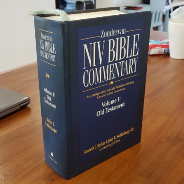 Zondervan NIV Bible Commentary : Volume 1 Old Testament, Hobbies & Toys ...