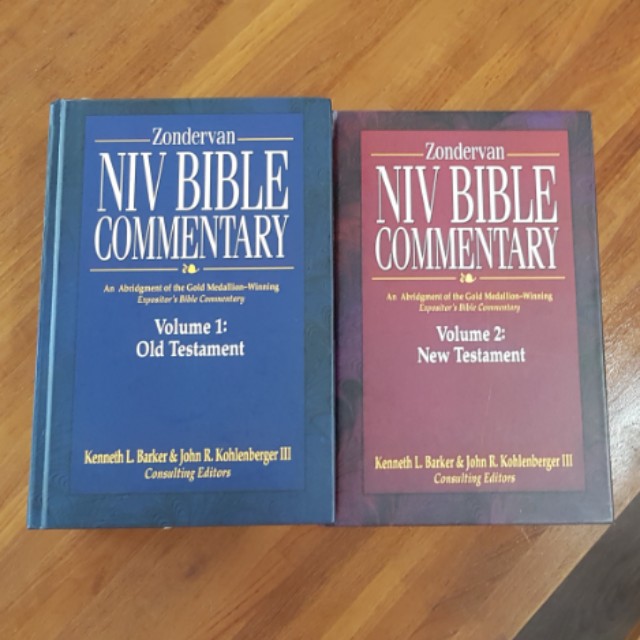 Zondervan NIV Bible Commentary : Volume 1 Old Testament, Hobbies & Toys ...