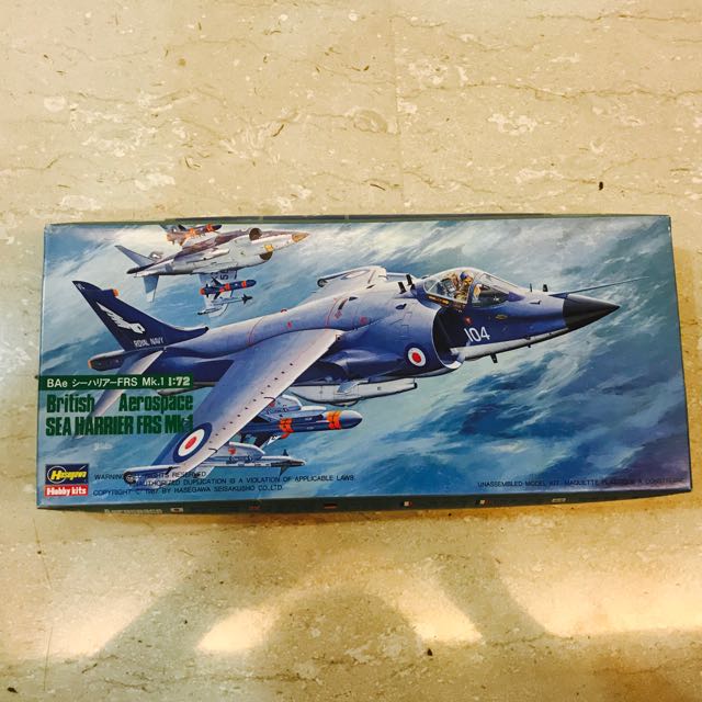 1/72 Sea Harrier FRS Mk1, Hobbies & Toys, Toys & Games on Carousell