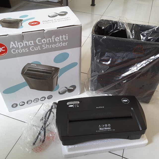 Alpha Confetti Cross Cut Shredder, Hobbies & Toys, Stationery & Craft ...