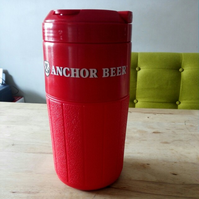 Anchor Beer Flask Ice Collectible, Furniture & Home Living, Kitchenware ...
