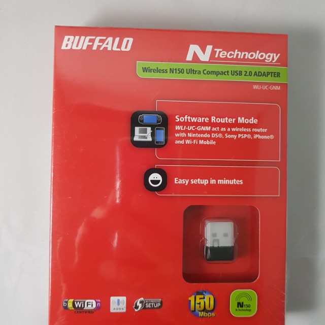 Buffalo wireless USB adapter, Electronics, Computer Parts & Accessories ...