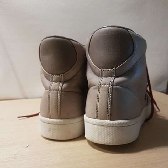 Authrntic Converse leather high cut shoe, Men's Fashion, Footwear ...