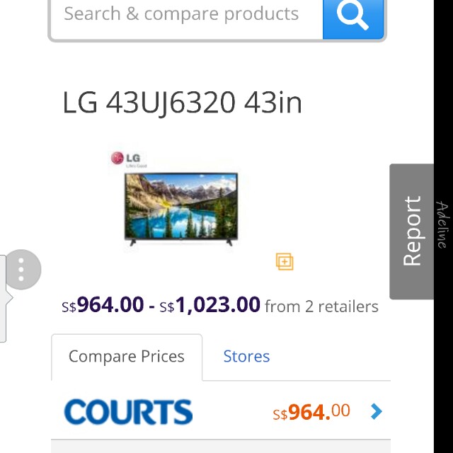 LG 43UJ63, TV & Home Appliances, TV & Entertainment, TV on Carousell
