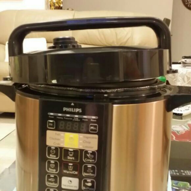 Philips Computerized Electric Pressure cooker HD2139/62, TV & Home ...