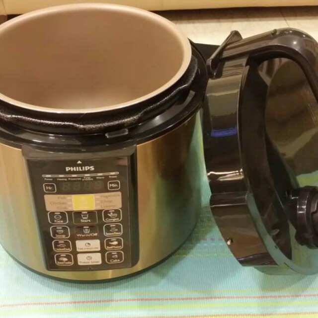 Philips Computerized Electric Pressure cooker HD2139/62, TV & Home ...