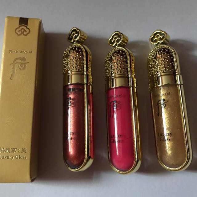 The History Of Whoo Luxury Gloss (3pcs), Beauty & Personal Care, Face ...