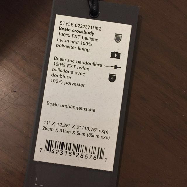 Tumi Alpha Bravo Beale Crossbody, Men's Fashion, Bags, Briefcases on ...