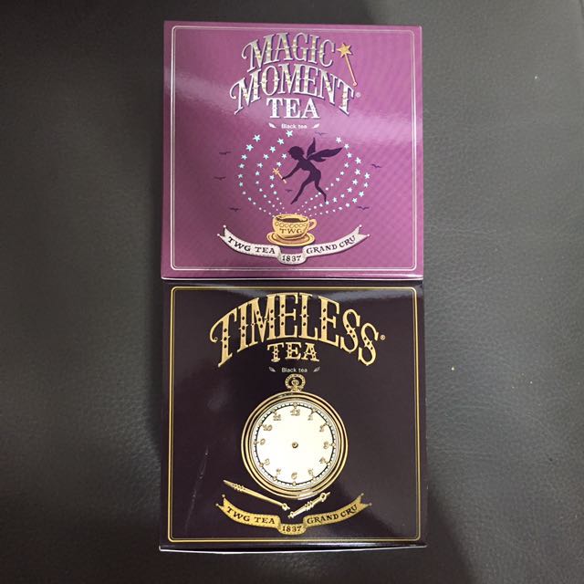 TWG Tea: Magic Moment Tea and Timeless Tea, Furniture & Home Living ...