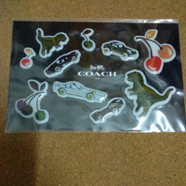 Coach stickers, Luxury, Accessories on Carousell