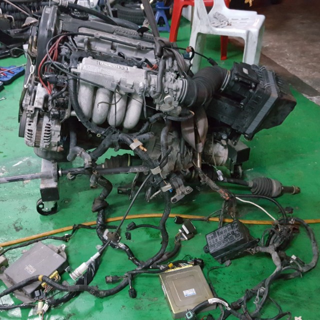 Engine 4g91 twincam buka dari halfcut complit dokument, Auto ...