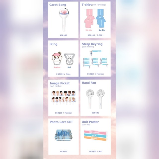 [HTB] SEVENTEEN Diamond Edge Concert Goods, Hobbies & Toys, Memorabilia ...