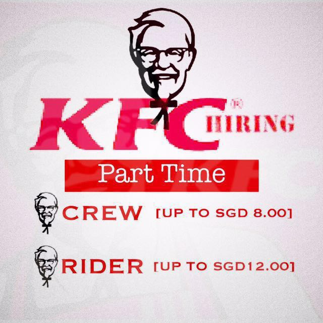 KFC HIRING -RIDER, Jobs, Transport & Delivery on Carousell