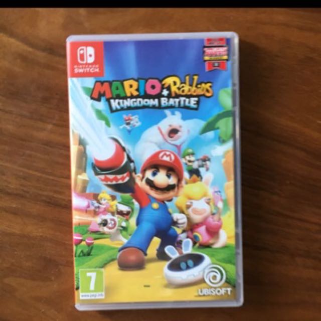 Mario X Rabbit Nintendo Switch, 電子遊戲, 電子遊戲, Nintendo 任天堂 - Carousell