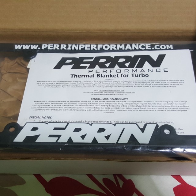 Perrin car plate holder, Car Accessories on Carousell