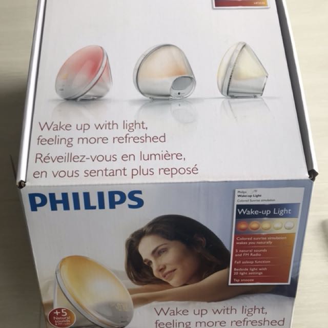 Philips Wake Up Light HF3520, Furniture & Home Living, Lighting & Fans ...
