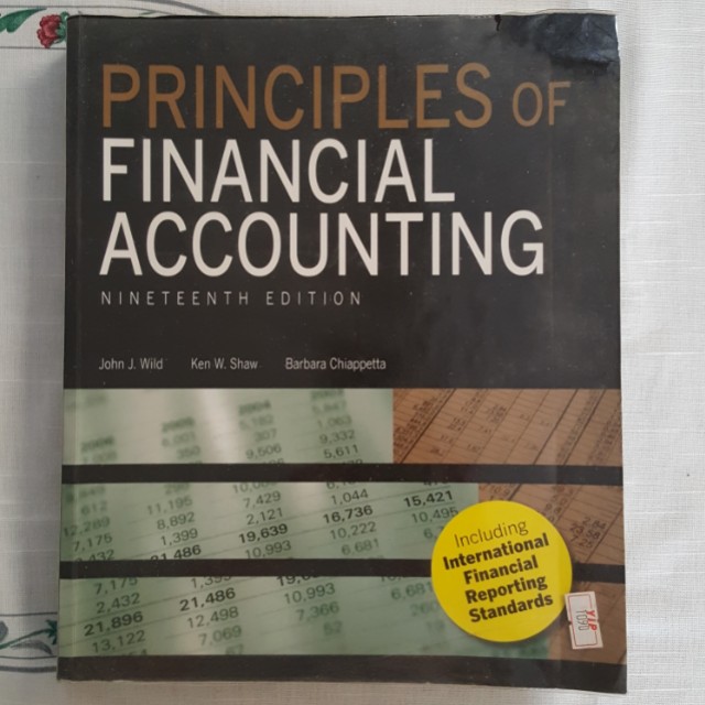 Principles of Financial Accounting., Hobbies & Toys, Books & Magazines ...