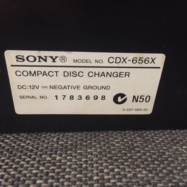 Sony 10 Disc CD Changer, Car Accessories on Carousell