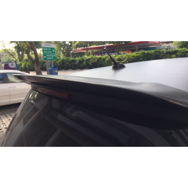 Suzuki Swift Extended Mooncrest CF Spoiler, Car Accessories on Carousell