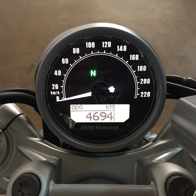 BMW RNineT Scrambler, Aluminum Tank with raw welding, Bike Registered ...